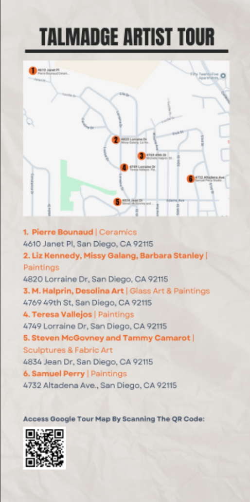 Talmadge Artist Tour 2025 Sunday, April 6, 10-5 pm – Liz Kennedy ...